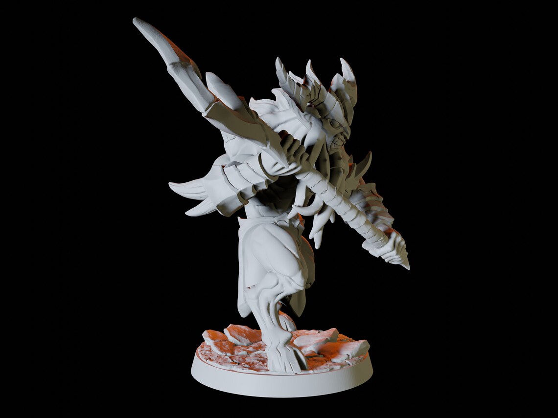 Two Demonic Soldiers or Guard Miniatures for D&D Dungeons and - Etsy UK