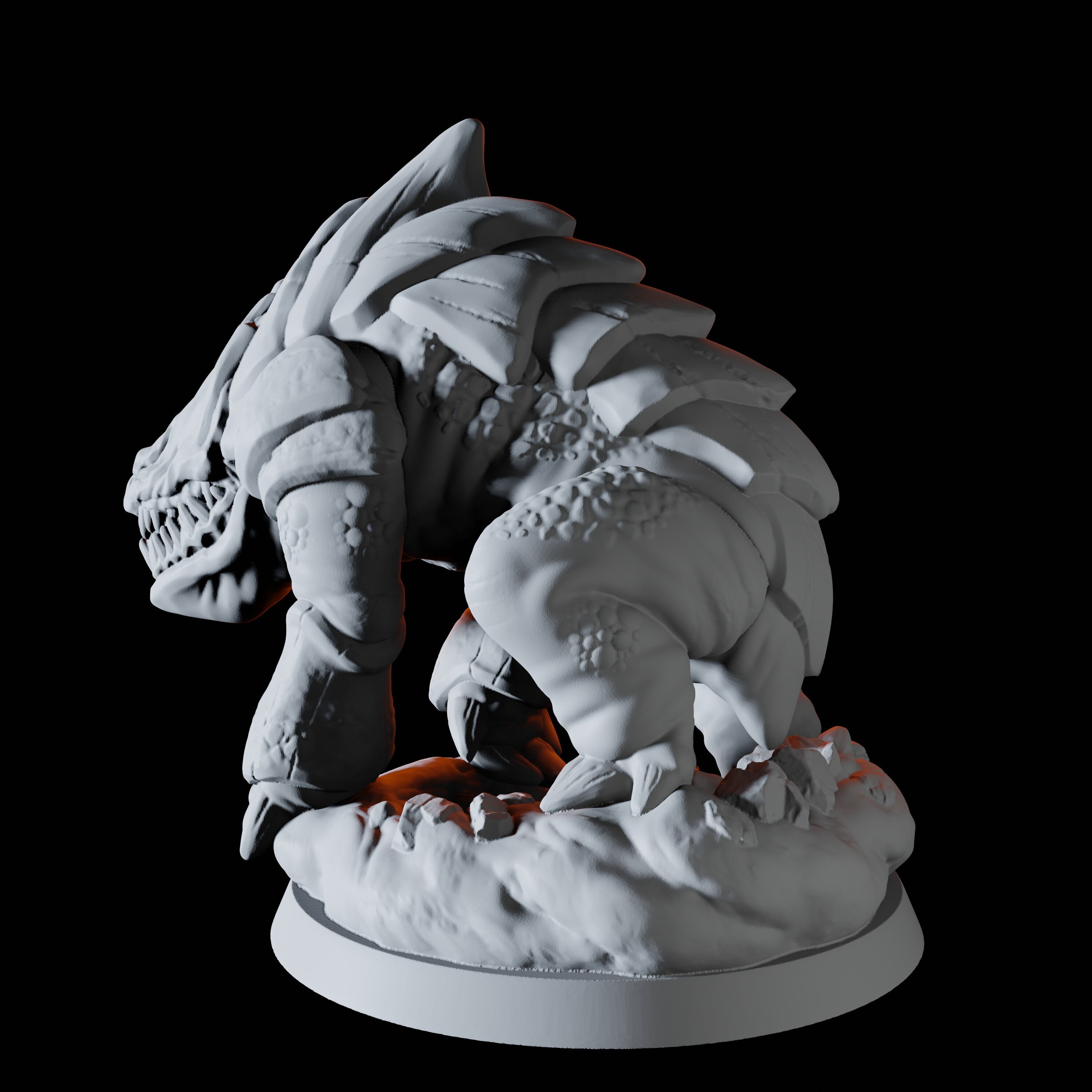 Bulette Miniature for D&D, Dungeons and Dragons, Pathfinder and Many ...