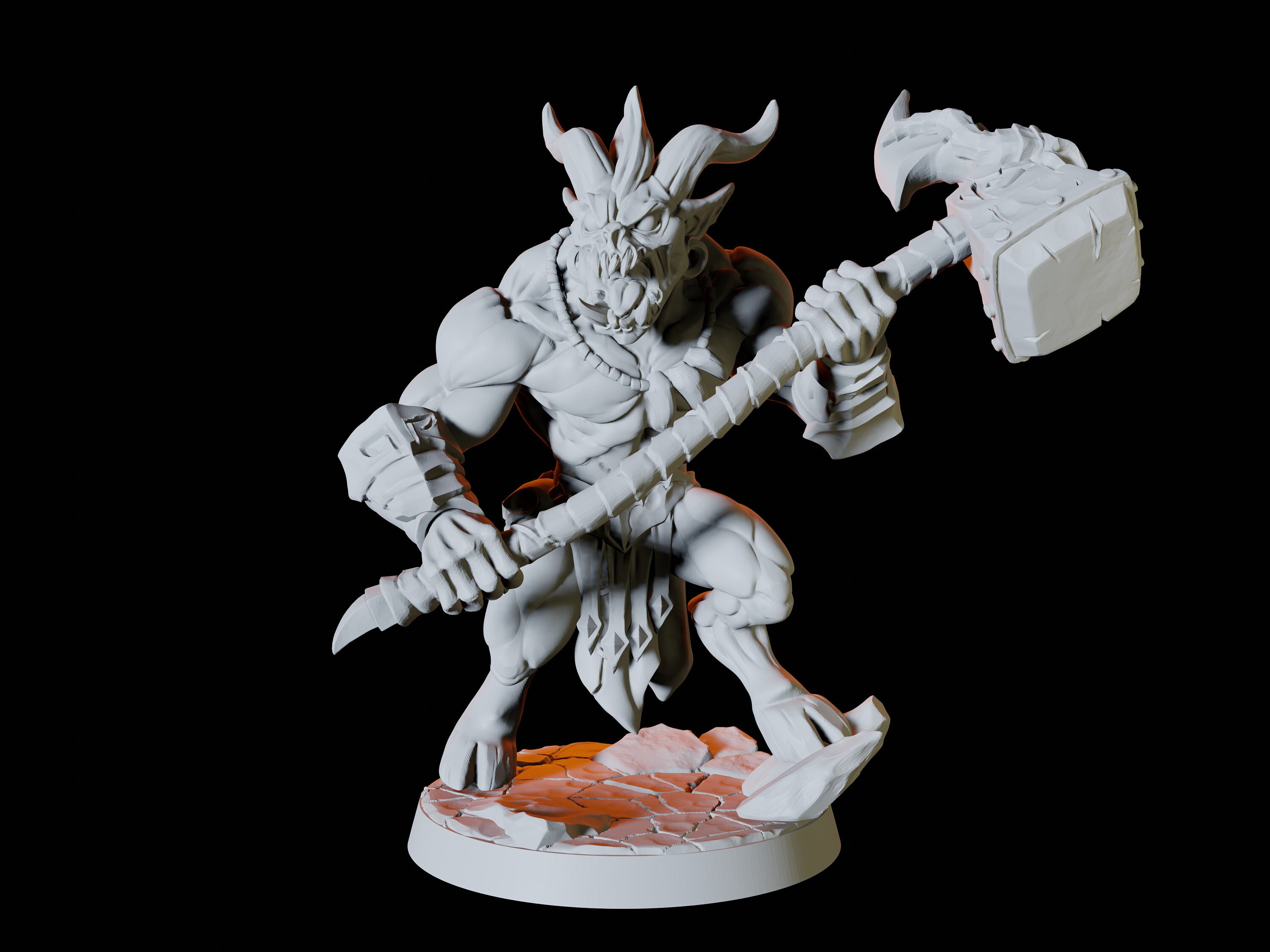 Two Demonic Soldiers or Guard Miniatures for D&D Dungeons and - Etsy UK