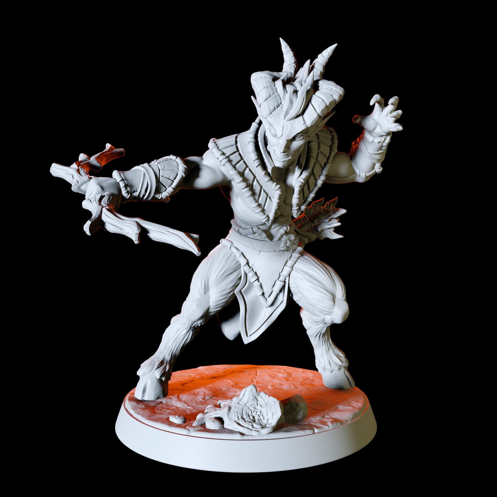 Six Satyr Fey Warriors Soldiers for D&D, Dungeons and Dragons ...