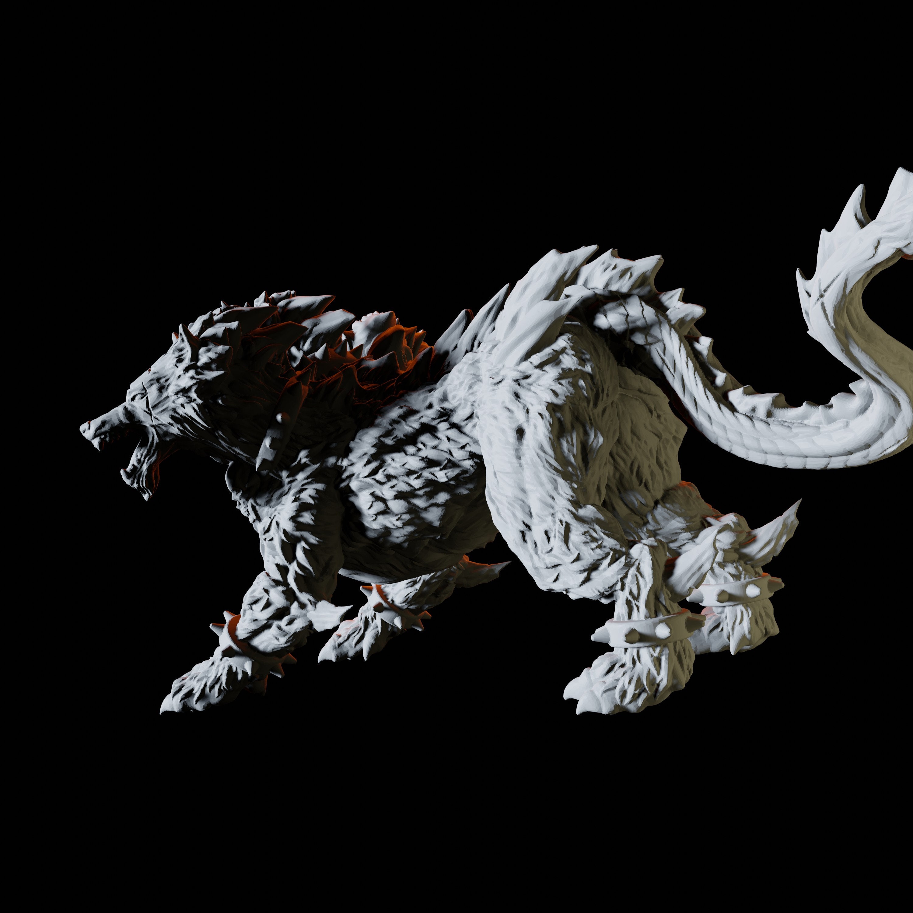 Cerberus Miniature for D&D, Dungeons and Dragons, Pathfinder and Many ...