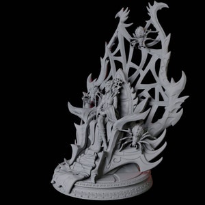 Spider Queen Elf Matriarch Miniature for D&D, Dungeons and Dragons ...