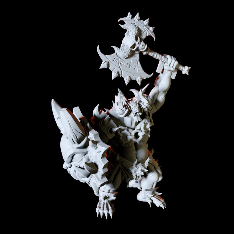 Pit Fiend Demon or Devil Miniature for D&D, Dungeons and Dragons ...