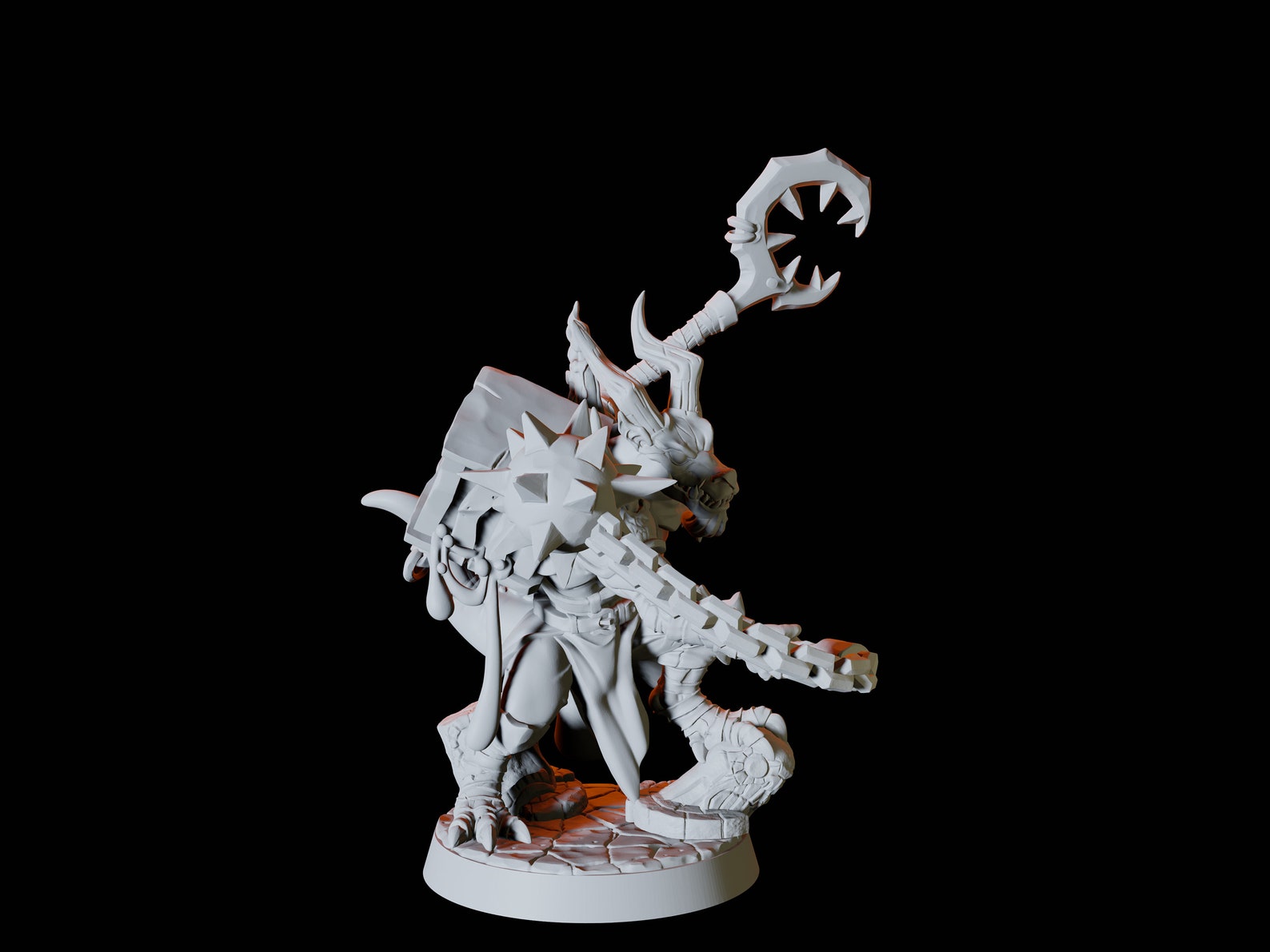 Kobold Boss or Leader Miniature for D&D Dungeons and Dragons - Etsy UK