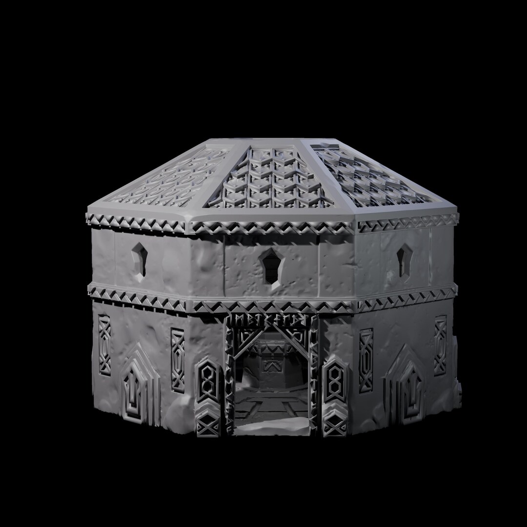 Dwarf Well House Building Scatter Terrain for D&D, Dungeons and Dragons ...