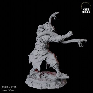 Yuan-ti Malison Snake Charmer Miniature D for D&D, Dungeons and Dragons ...