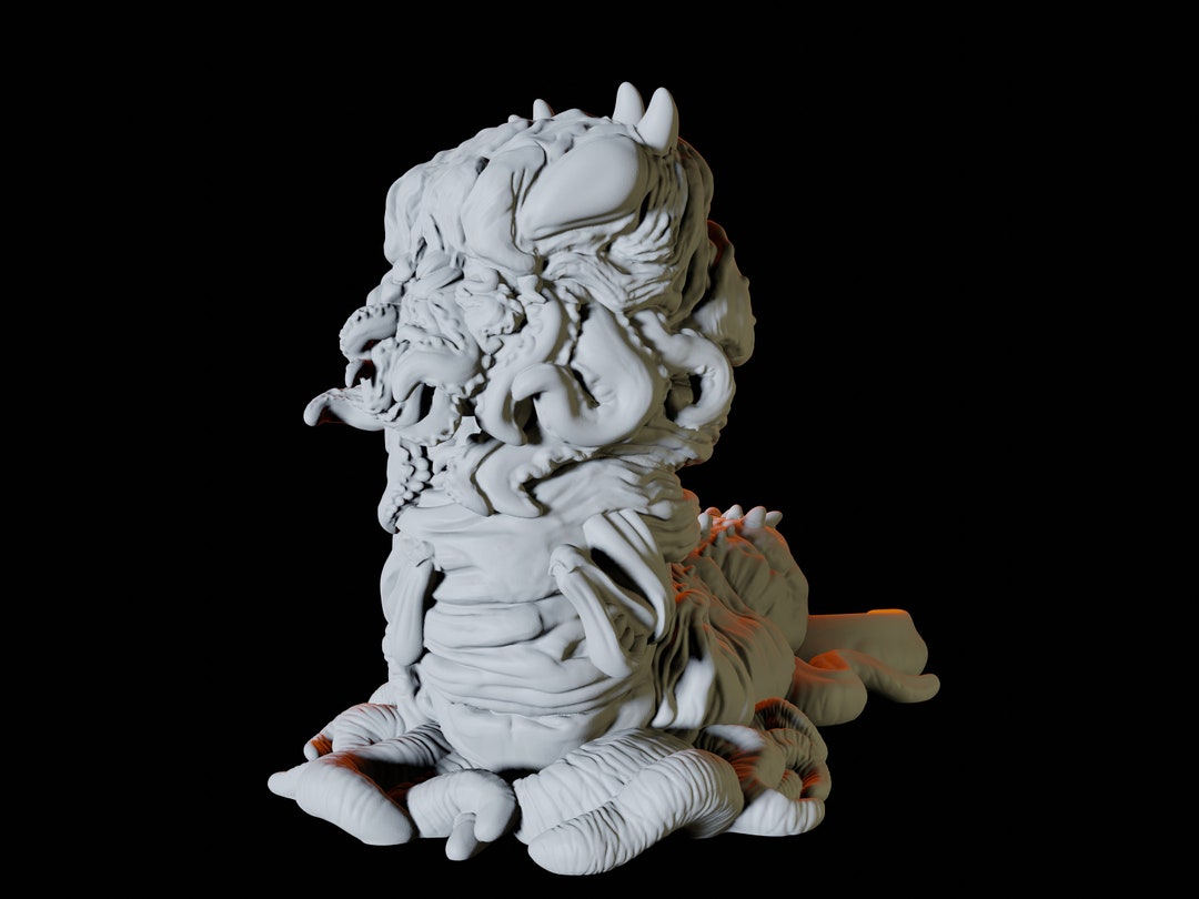 Carrion Crawler Miniature for D&D, Dungeons and Dragons, Pathfinder and ...
