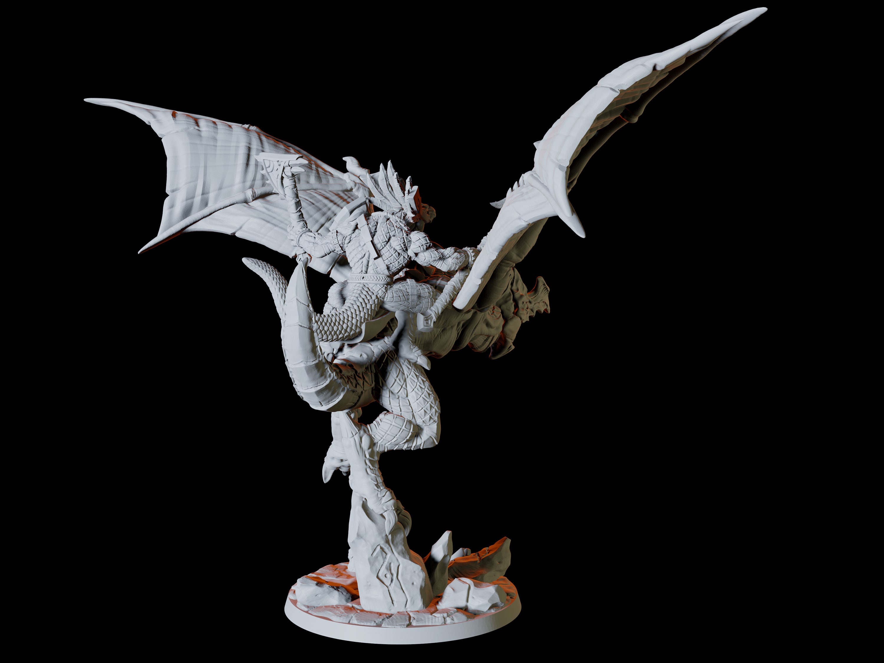 Huge Flying Lizard Pterodactyl Pteranodon for D&D Dungeons - Etsy UK