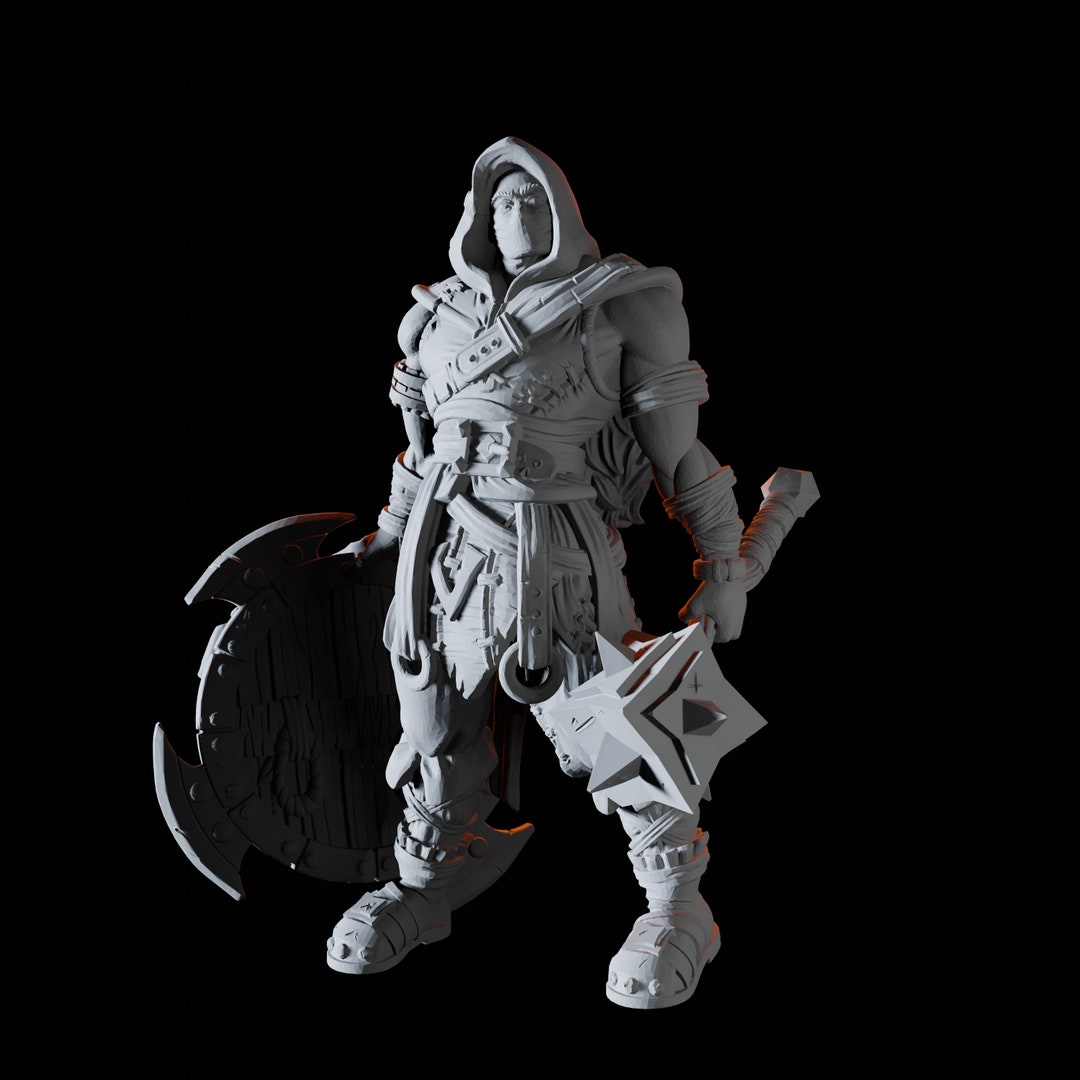 Bandit Leader Miniature for D&D, Dungeons and Dragons, Pathfinder and ...