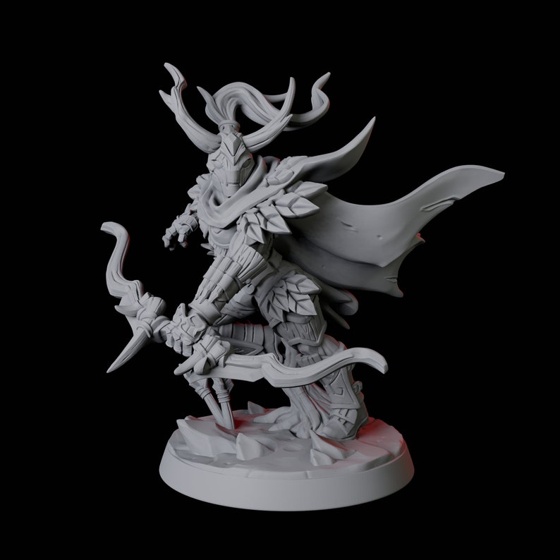 Warforged Forest Druid Miniature for D&D, Dungeons and Dragons ...