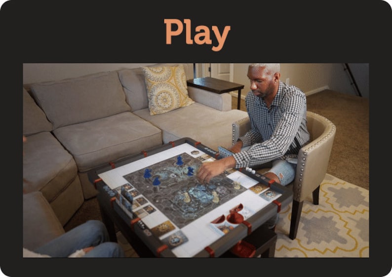 Stagetop Gaming Table ELITE Version A Modular Over-table - Etsy UK