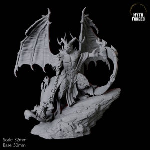 Taunting Horned Devil Miniature A for D&D, Dungeons and Dragons ...