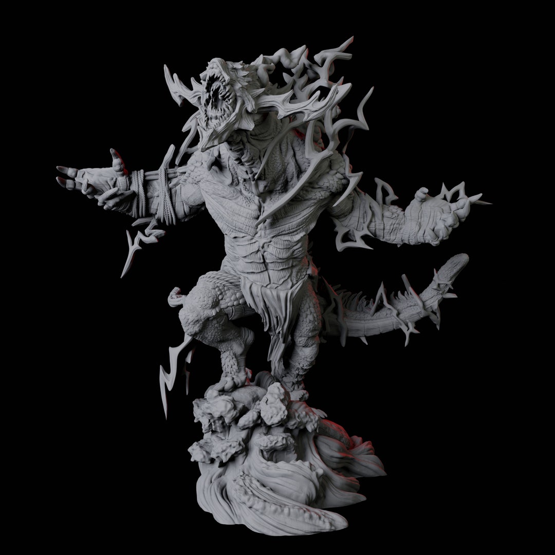 Frost Troll Miniature B para D&D, Dungeons and Dragons, Pathfinder y ...