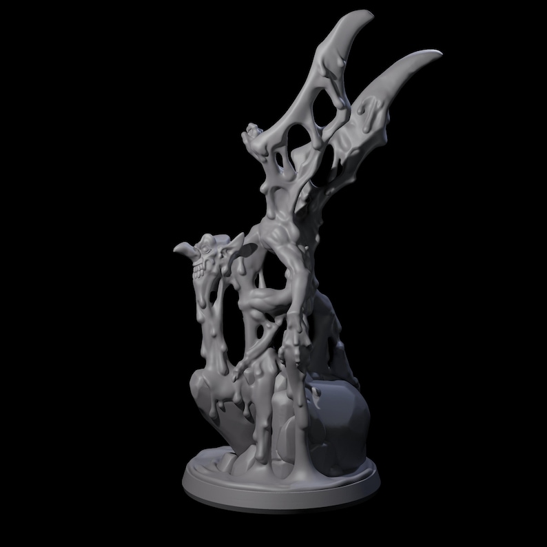 Sticky Mud Mephit Miniature for D&D, Dungeons and Dragons, Pathfinder ...