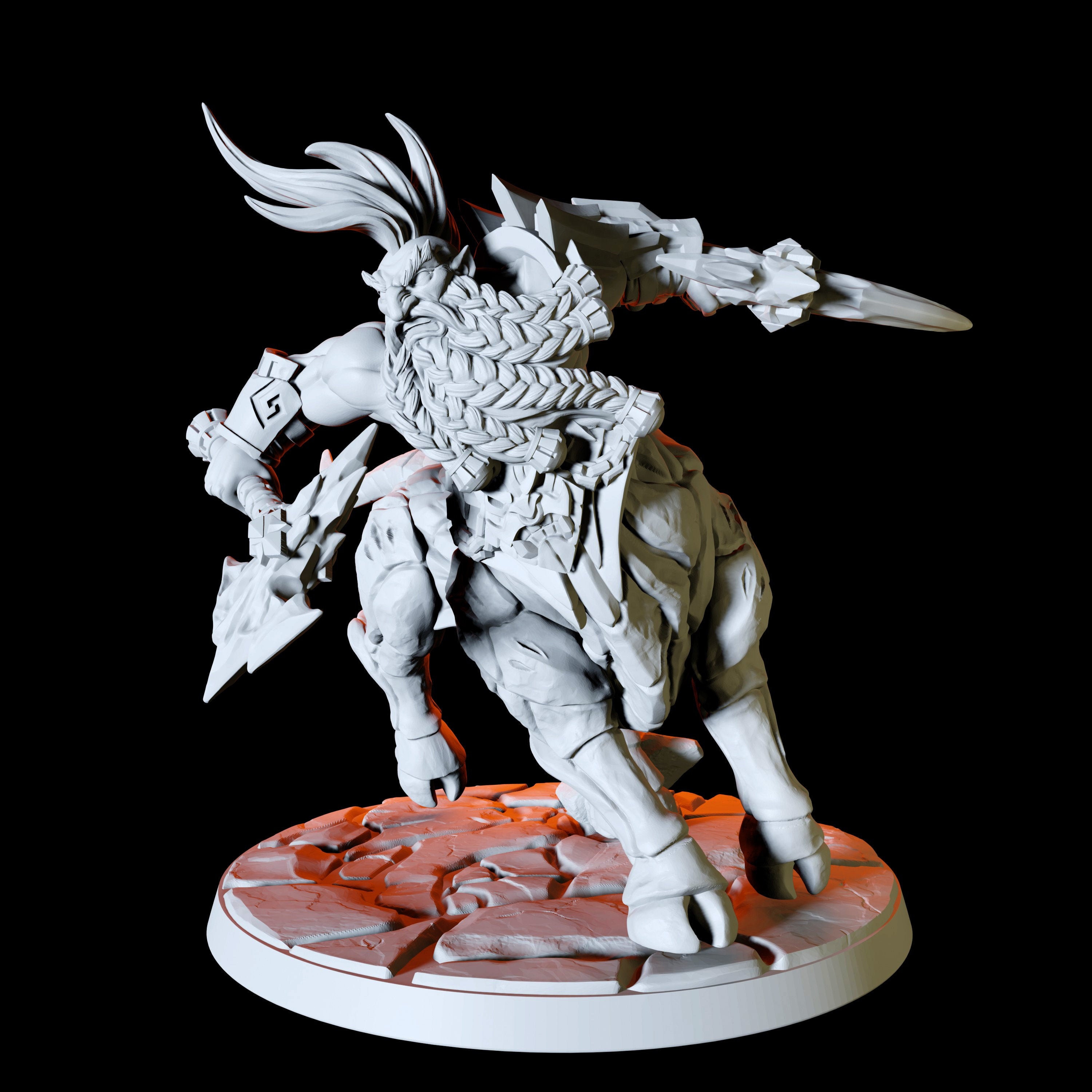 Armoured Centaur Miniature for D&D Dungeons and Dragons - Etsy UK