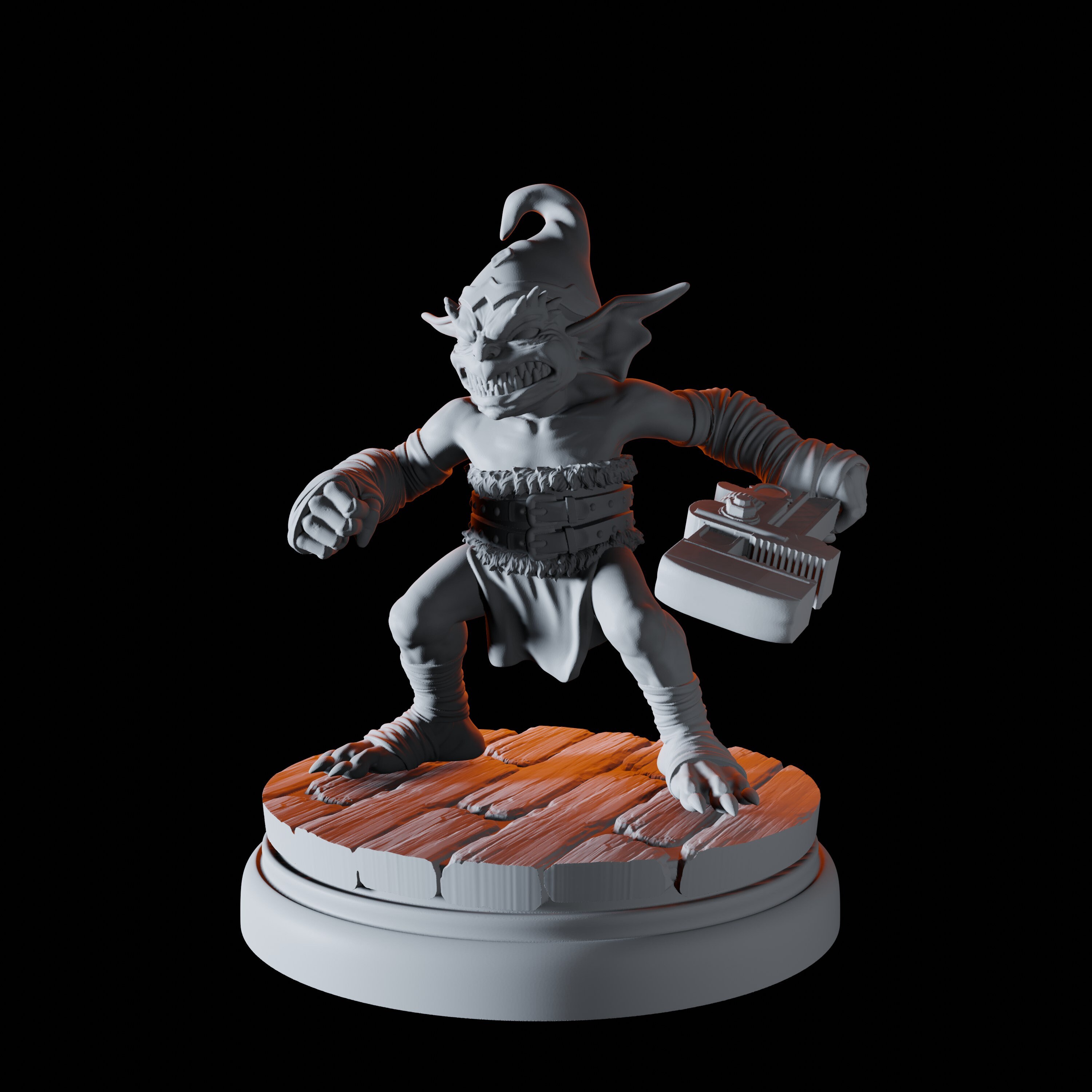 Grinning Gremlin Goblin Miniature for D&D Dungeons and - Etsy