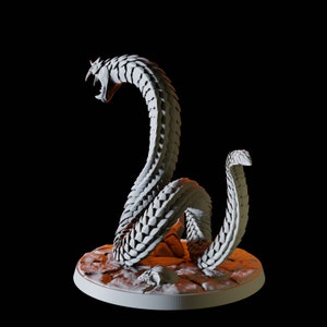 Giant Snake Miniature A for D&D, Dungeons and Dragons, Pathfinder and ...