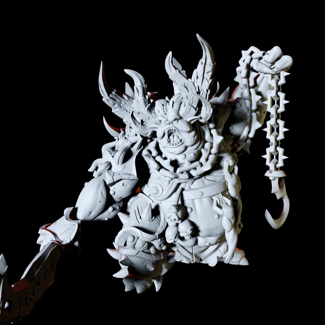 Nupperibo Devil or Demon Miniature for D&D Dungeons and | Etsy