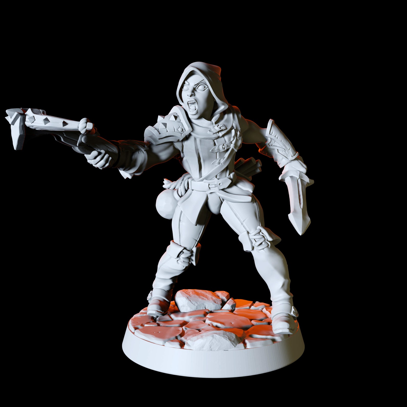 Six Thief or Rogue Miniatures for D&D Dungeons and Dragons | Etsy