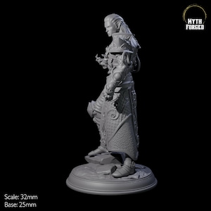 Arcane Syphon Elf Mage Miniature for D&D, Dungeons and Dragons ...