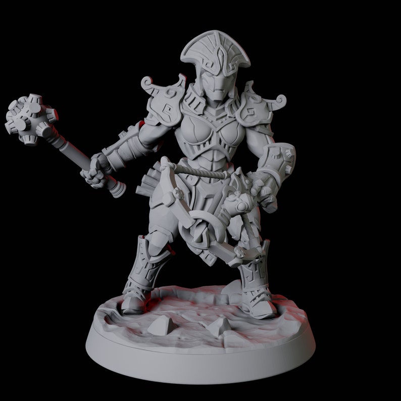 Battle-ready Warforged Army Miniatures for D&D, Dungeons and Dragons ...