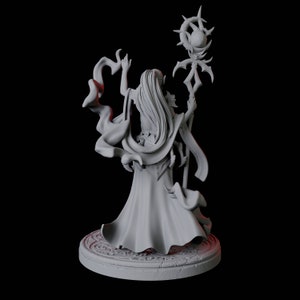 Two Female Drow Spider Priestess Miniatures for D&D, Dungeons and ...