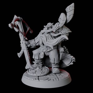 Dwarf Ranger or Scout Miniature for D&D, Dungeons and Dragons ...