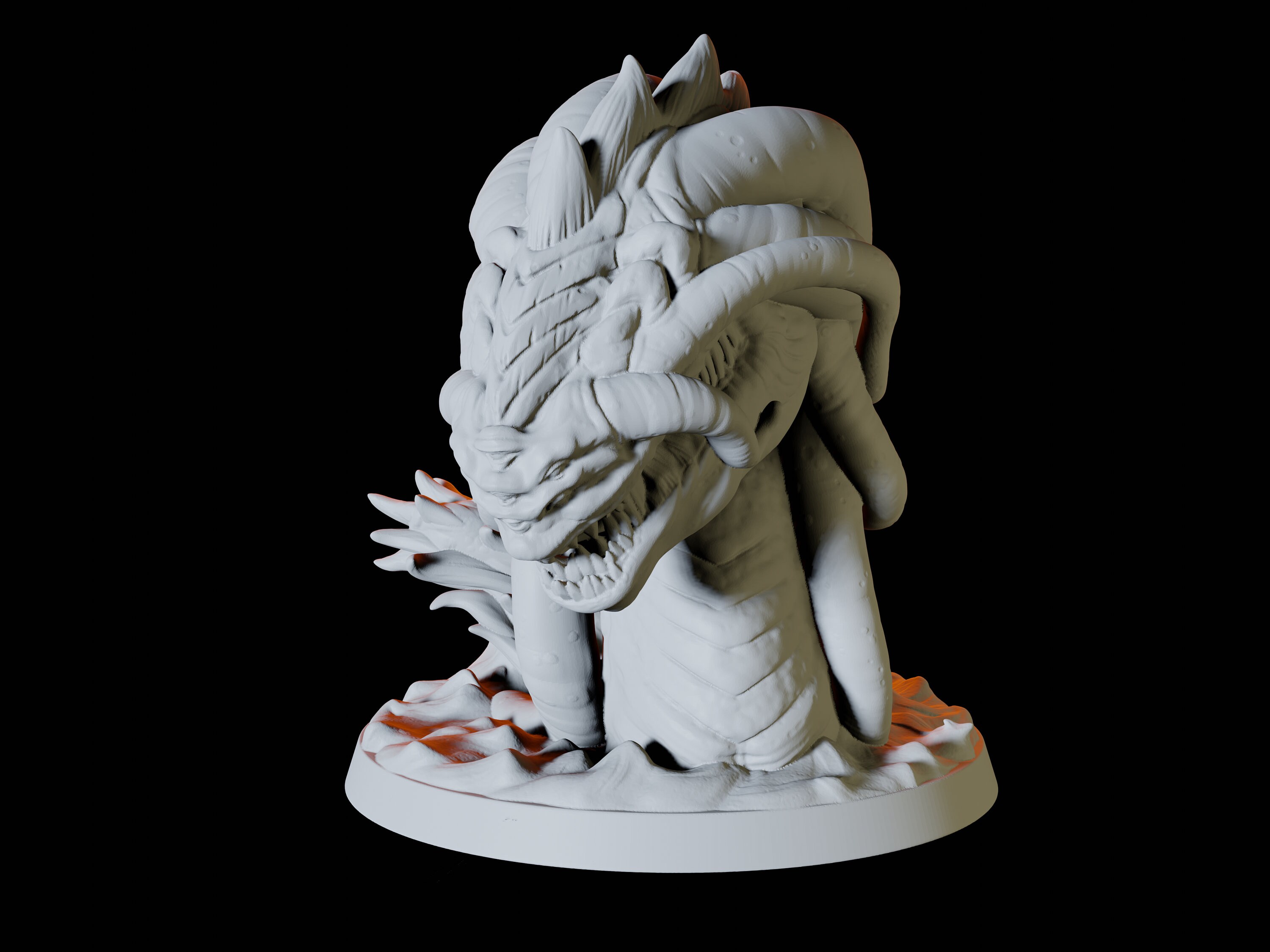 Aboleth Miniature for D&D Dungeons and Dragons Pathfinder | Etsy