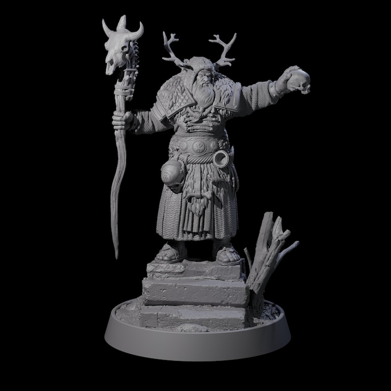 Veteran Viking Warriors Miniature for D&D, Dungeons and Dragons ...
