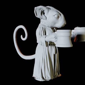 Three Mouselings, Mice, Mouse Miniature for D&D, Dungeons and Dragons ...