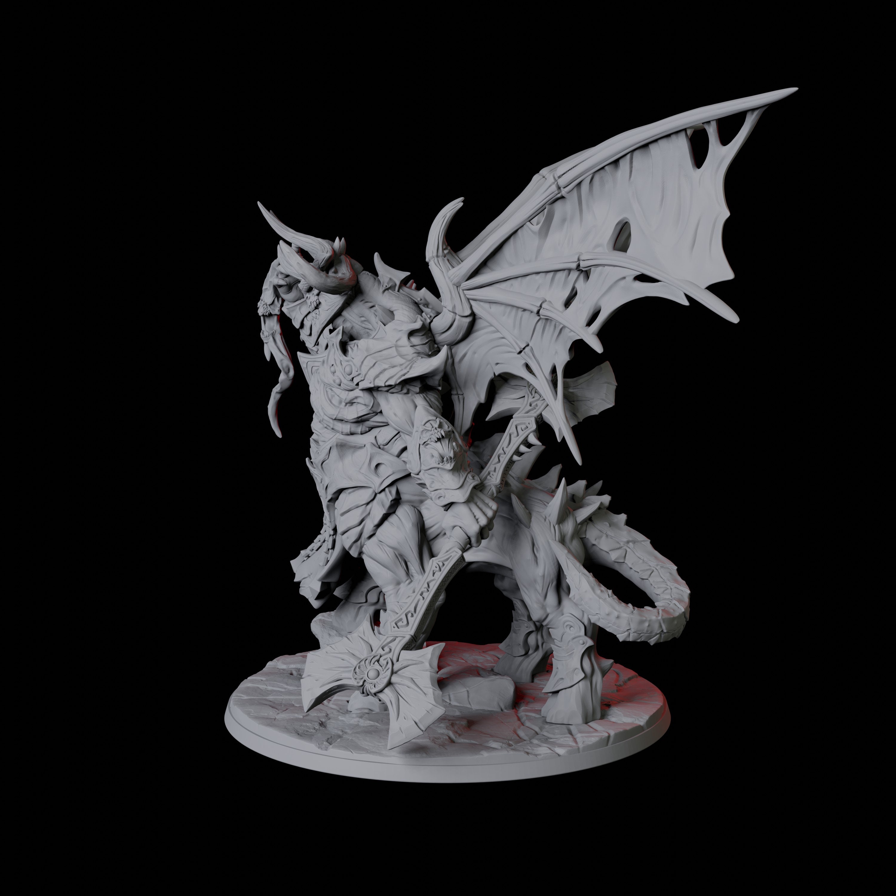 Baphomet Demon Lord Miniature for D&D Dungeons and Dragons - Etsy UK
