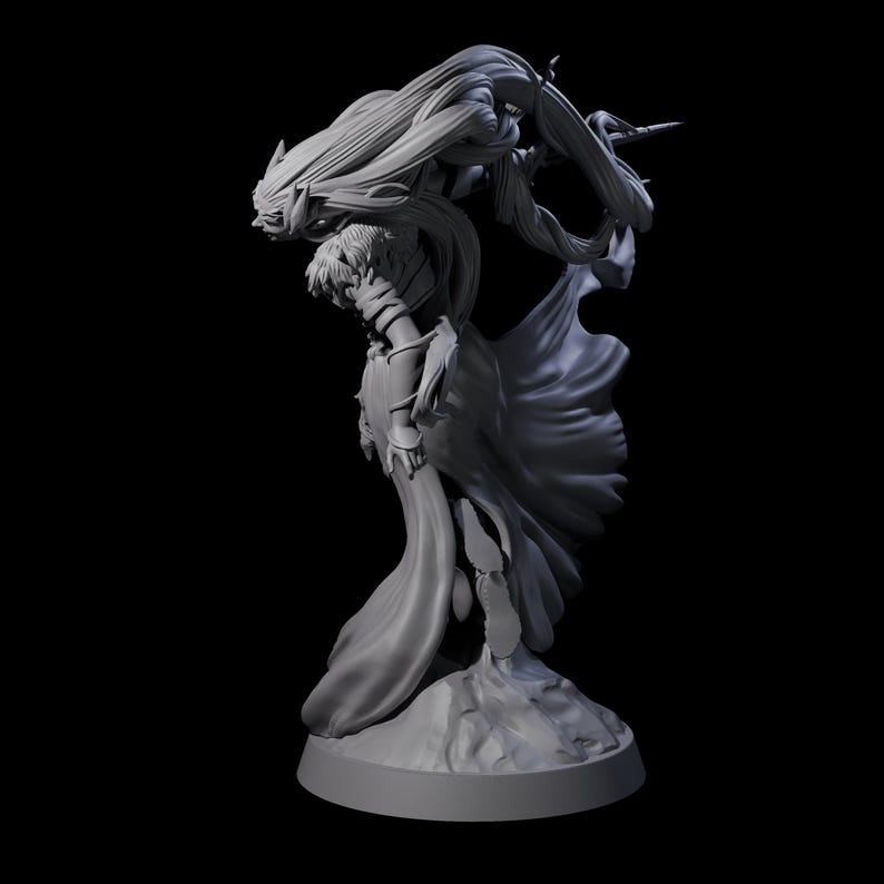 Swooping Banshee Queen Miniature for D&D, Dungeons and Dragons ...