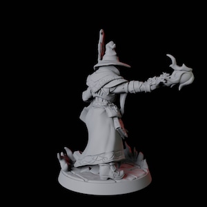 Warforged Wizard Miniature for D&D, Dungeons and Dragons, Pathfinder ...