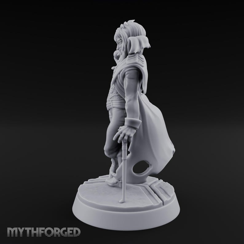 Orb Conjuring Tiefling Sorcerer Miniature for D&D, Dungeons and Dragons ...