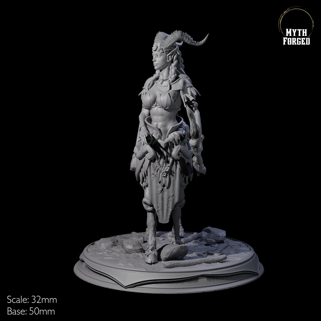 Delicate Forest Centaur Miniature for D&D, Dungeons and Dragons ...