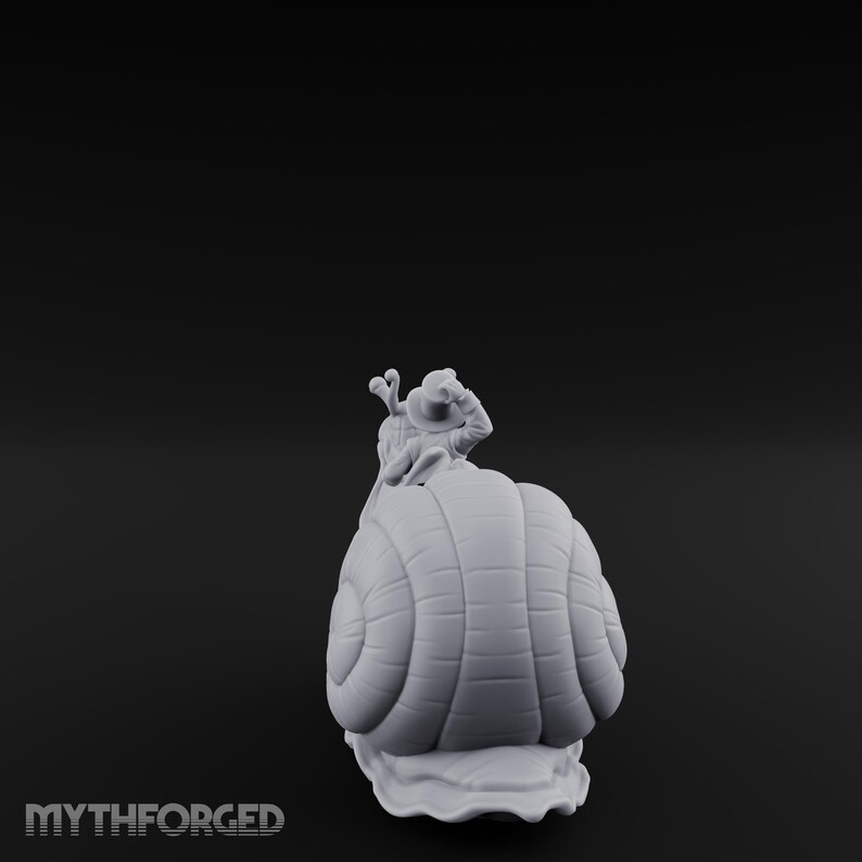 Dapper Snail Rider Halfling Messenger Miniature for D&D, Dungeons and ...