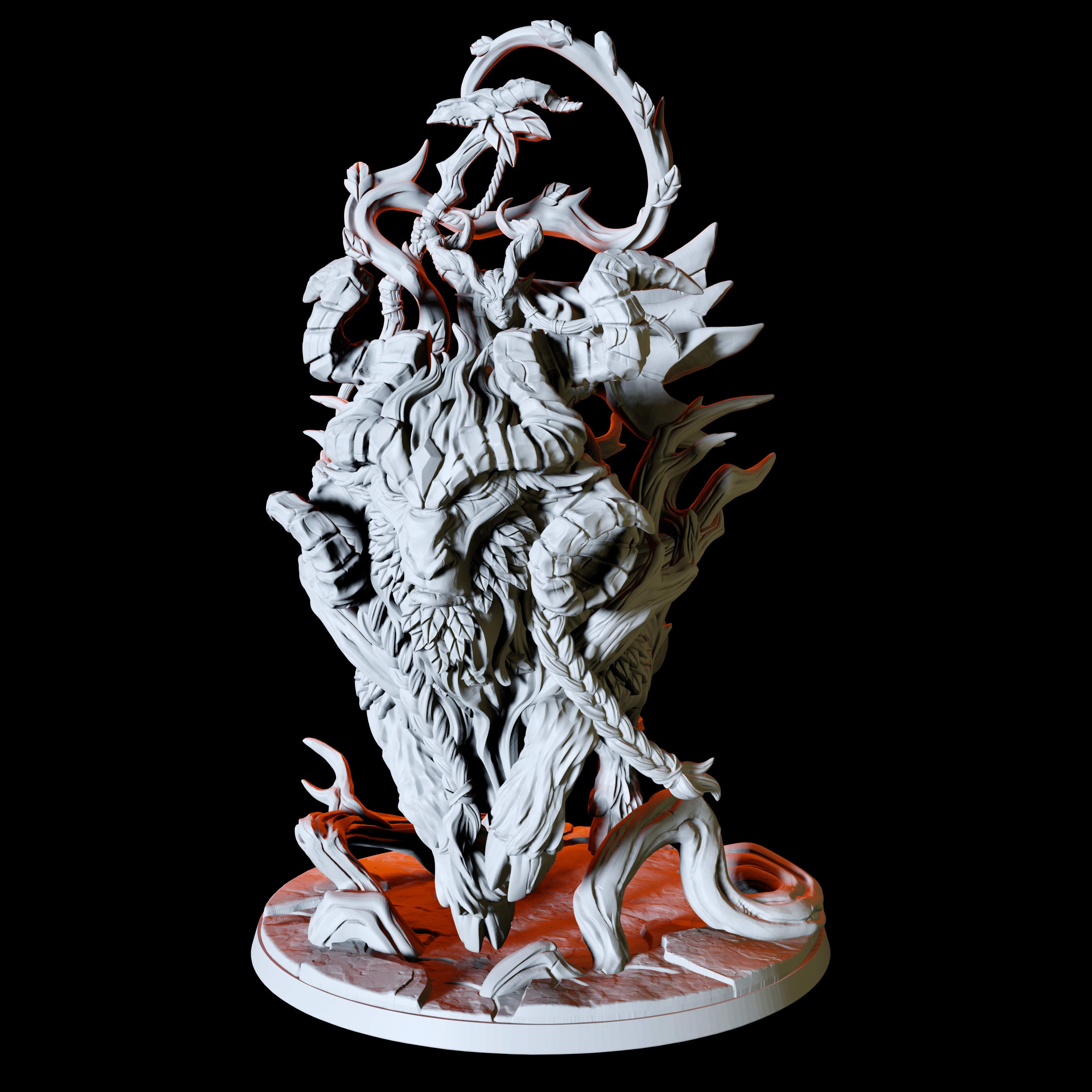 Druidic Ram Miniature for D&D Dungeons and Dragons | Etsy