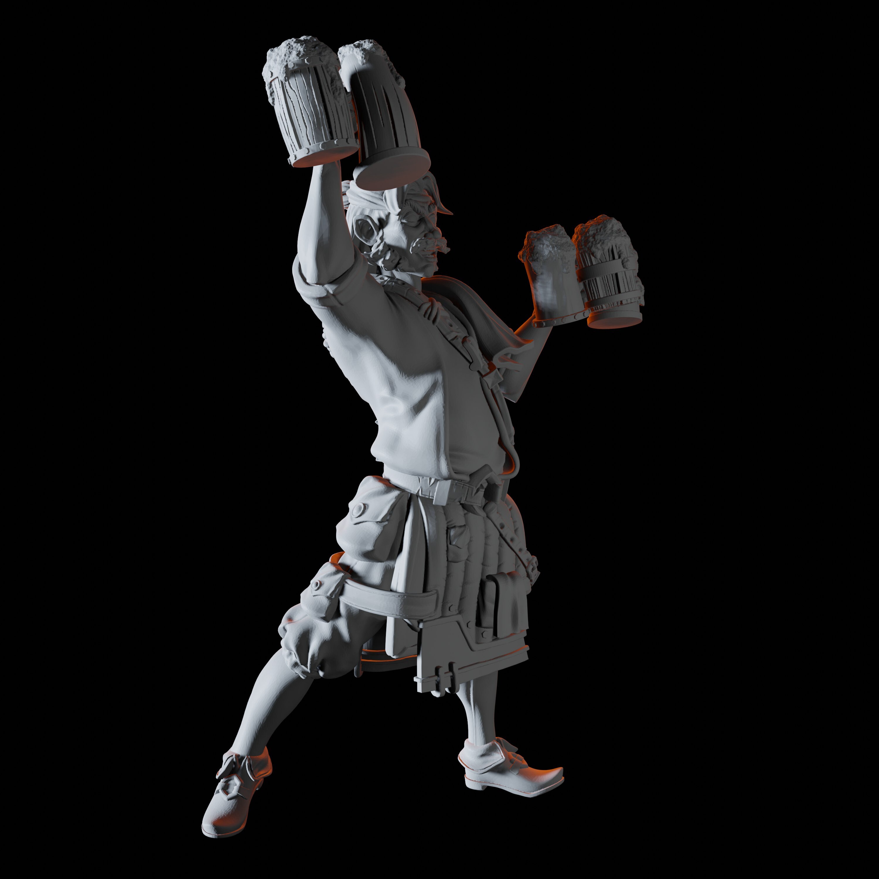 Jolly Innkeeper Miniature for D&D Dungeons and Dragons - Etsy