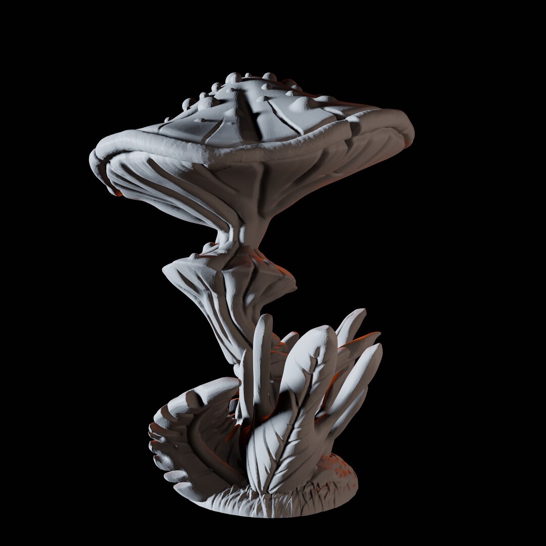 Tall Mushroom Underdark Fungus Scatter Terrain Miniatures for D&D ...