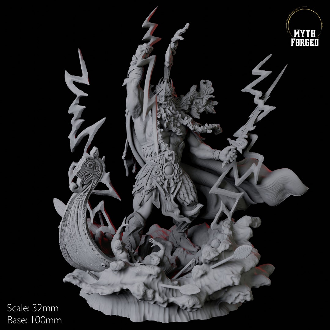 Hekaton, King of the Storm Giants Miniature for D&D, Dungeons and ...