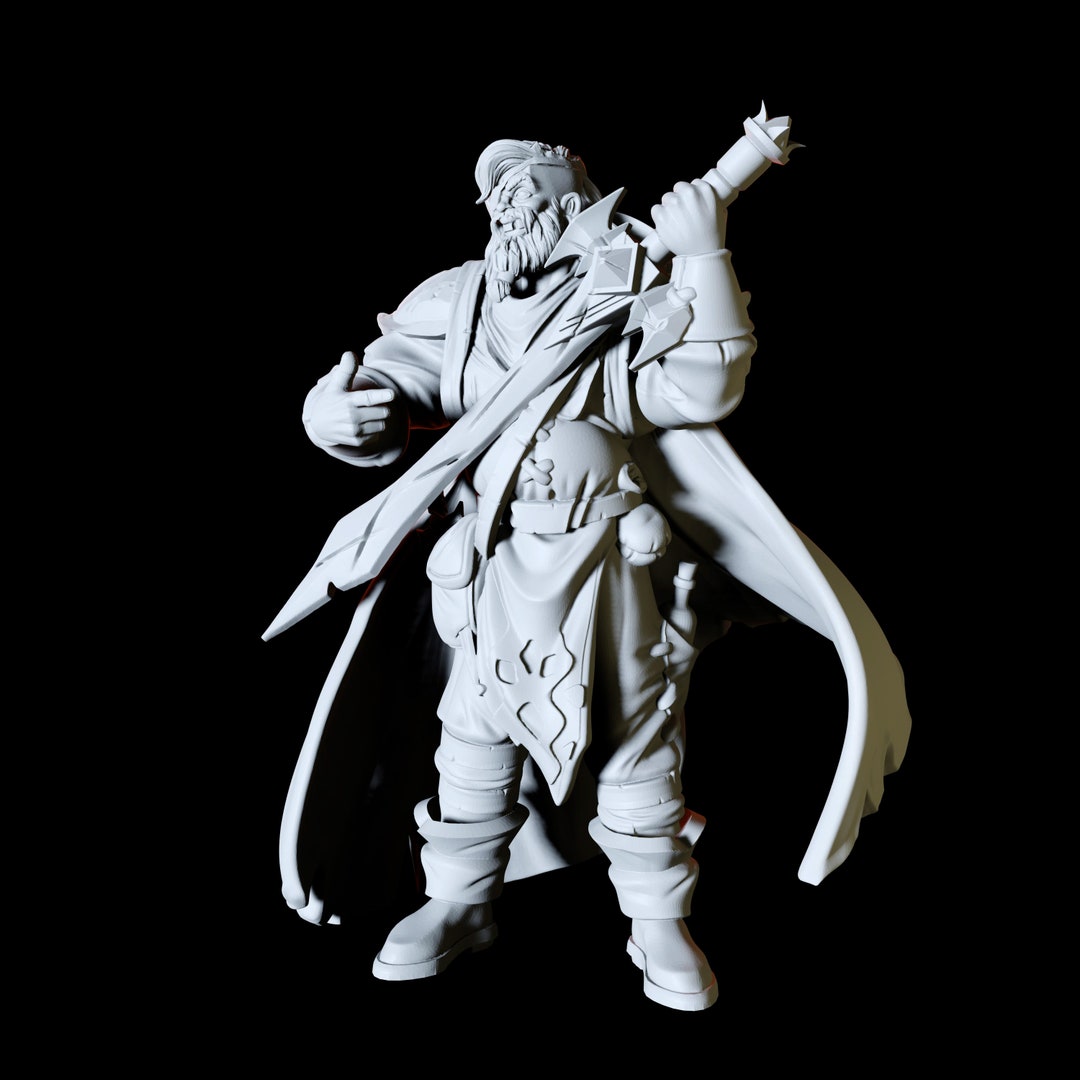 Weapons Dealer Merchant Miniature for D&D, Dungeons and Dragons ...