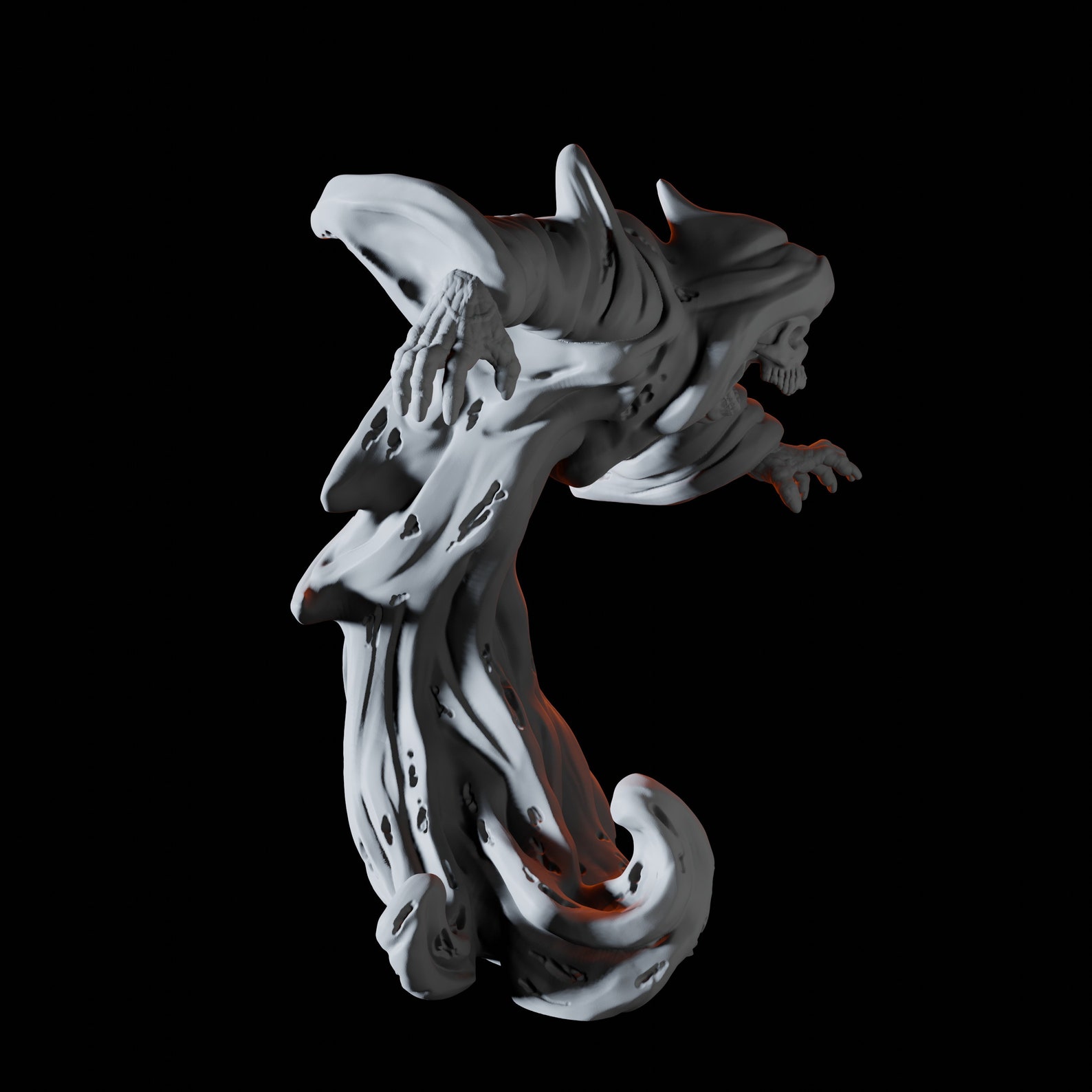 Wraith Miniature for D&D Dungeons and Dragons Pathfinder and - Etsy