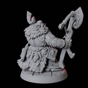 Dwarf Ranger or Scout Miniature for D&D, Dungeons and Dragons ...