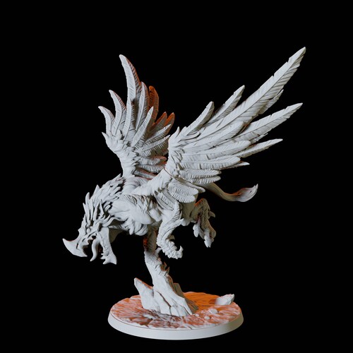 Griffon or Gryphon Miniature for D&D Dungeons and Dragons - Etsy UK