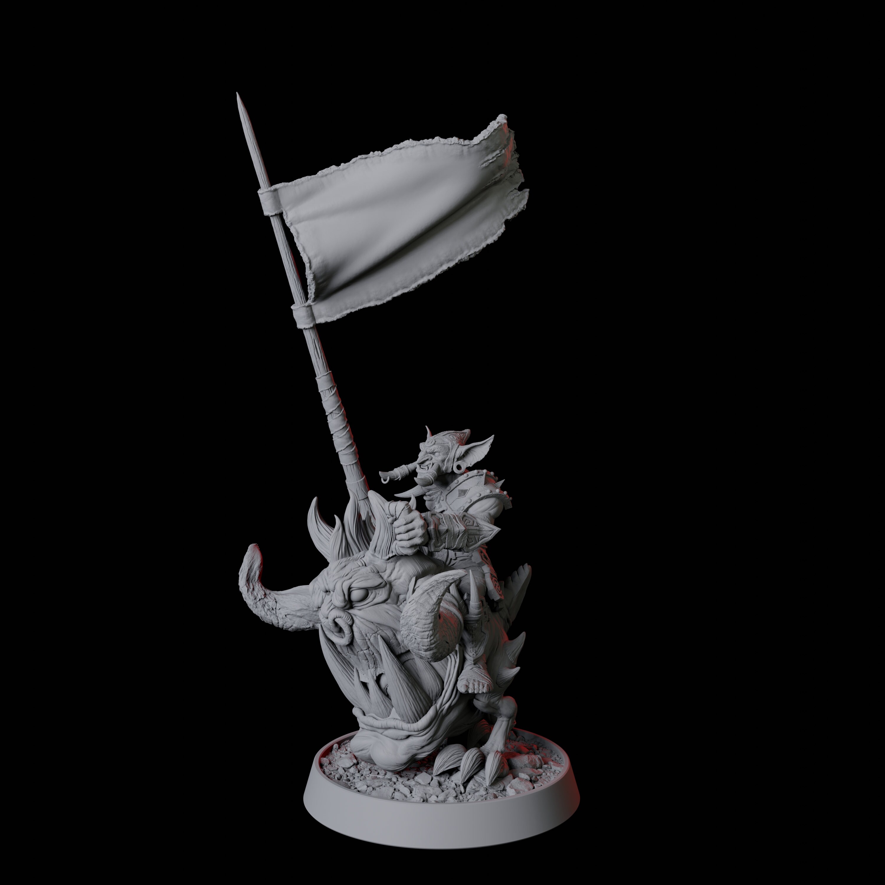 Goblin Cavalry Rider Miniature A for D&D, Dungeons and Dragons ...