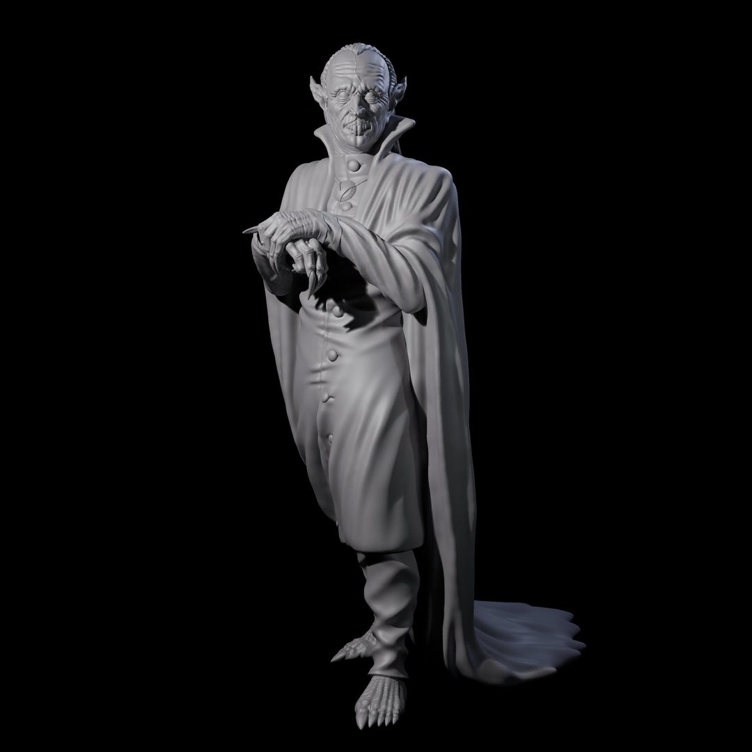 Classic Elder Vampire Miniature for D&D, Dungeons and Dragons ...