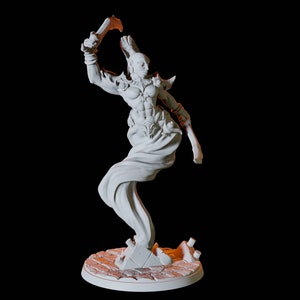 Female Djinni Miniature for D&D, Dungeons and Dragons, Pathfinder and ...