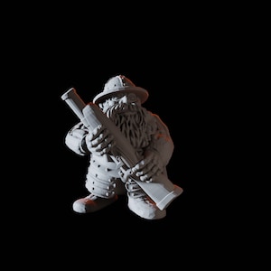 Fifteen Dwarf Musketeers Miniatures for D&D, Dungeons and Dragons ...