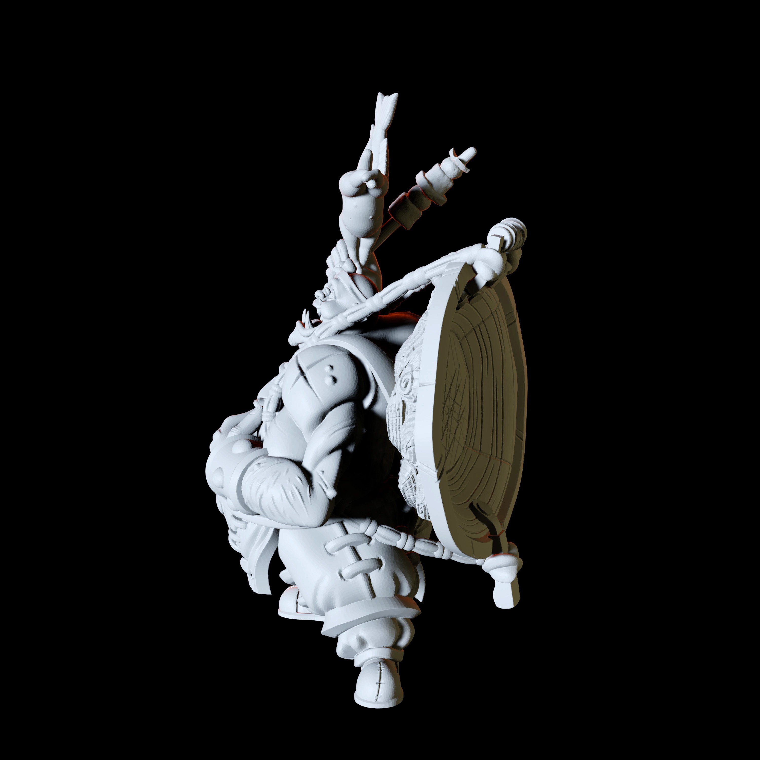 Half Orc Chef Miniature for D&D Dungeons and Dragons - Etsy