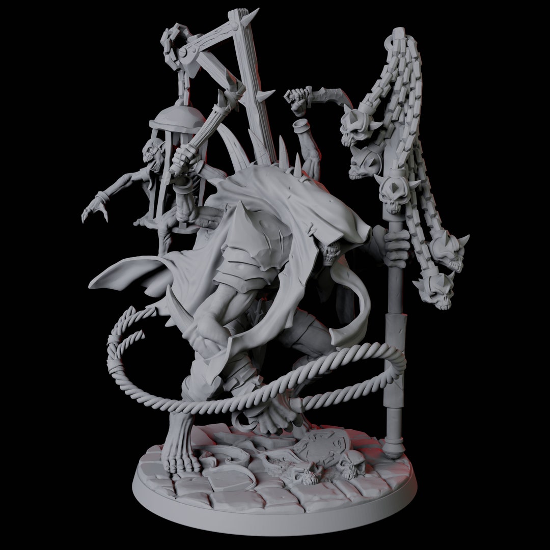 Menacing Boneclaw Miniature for D&D, Dungeons and Dragons, Pathfinder ...